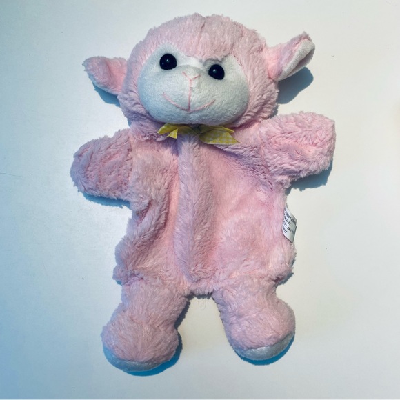 Hobby Lobby | Toys | Hobby Lobby Pink Hand Puppet Plush Lamb Stuffed ...